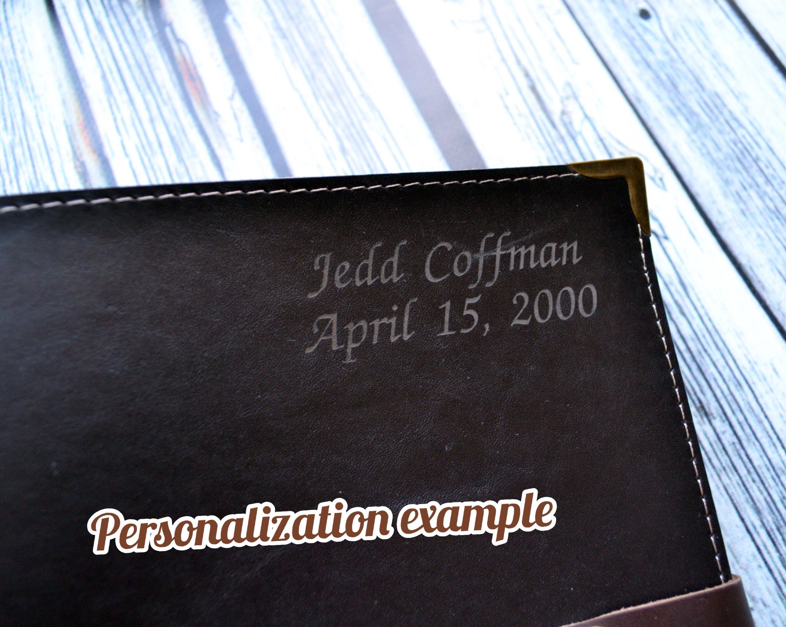 JW Bible Cover, Personalizad Brown Leather Cover, NWT Bible, Jehovah's ...