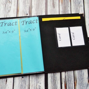 Personalized JW Leather Folder, Ministry Organizer, Tract Holder ...