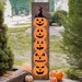 Pumpkin Stack Tall Sign SVG - Front Porch Sign Halloween Sign ...