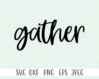 Gather font | Etsy