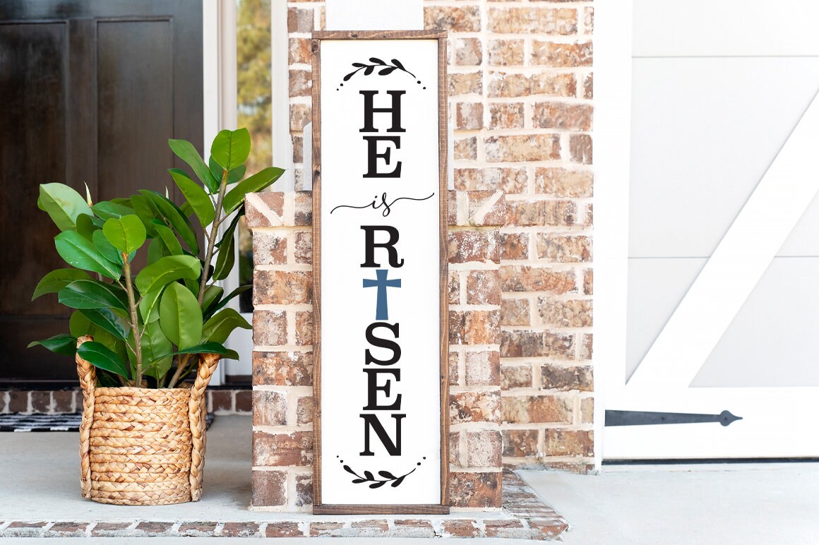 Spring Front Porch Sign Mini Bundle Easter Tall Sign Bundle - Etsy