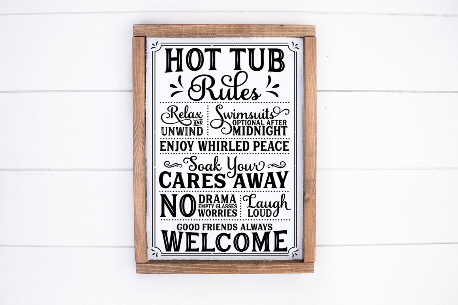Hot Tube Rules Rustic Sign Svg Dxf Png Ei Jpg Hot Tub SVG - Etsy Canada
