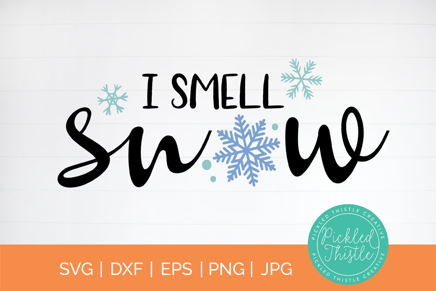 I Smell Snow SVG Cut File Svg Png Eps Dxf Jpeg I Smell | Etsy
