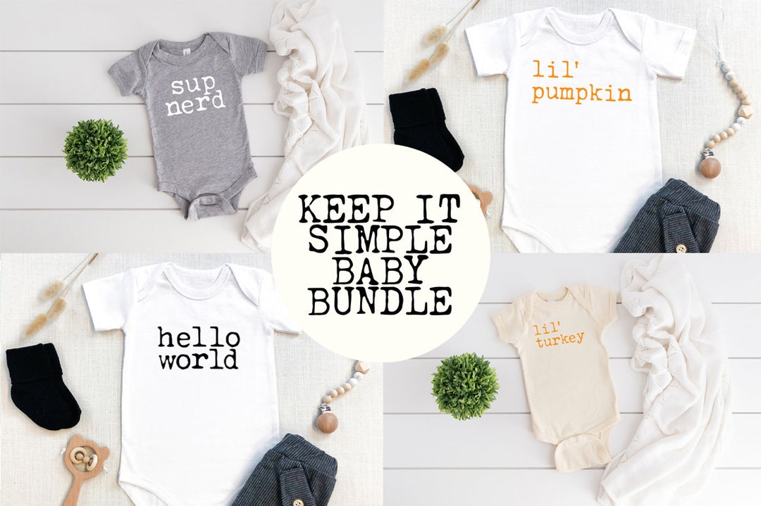Keep It Simple Baby Bundle - Baby Svg, Toddler Svg, Kids Svg, Baby ...