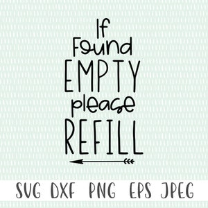 Funny Wine Refill SVG: Drinking Quote (digital Download) - Etsy