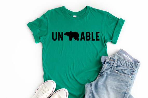 Funny Quote SVG Unbearable | Etsy
