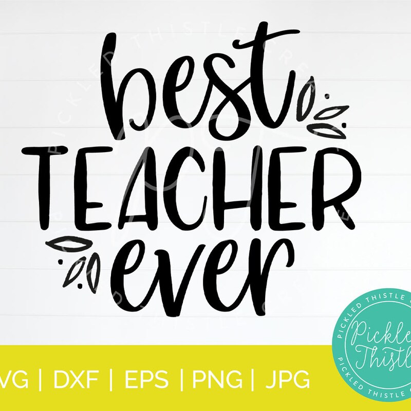 Teacher Appreciation Svg - Etsy