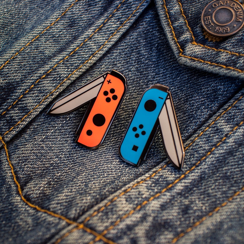 Nintendo Pin - Etsy