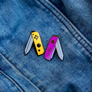 Nintendo Switchblade Pin (the Original) - Etsy