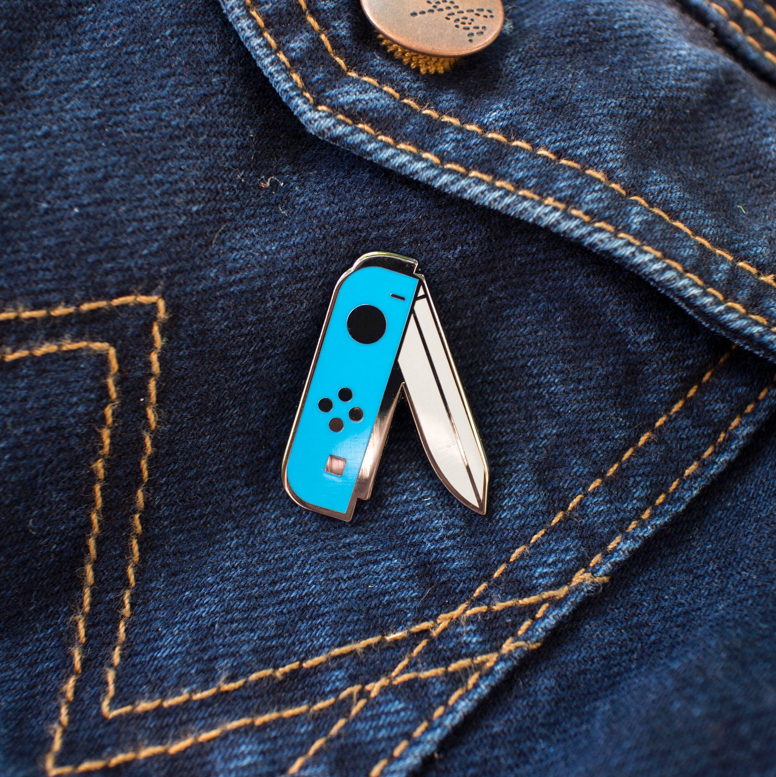 Nintendo Switchblade Pin the Original | Etsy Canada