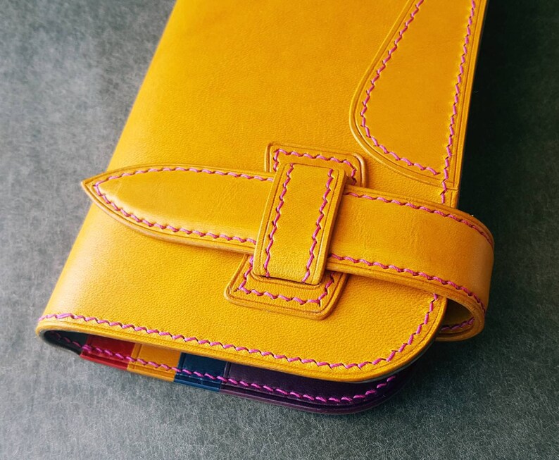 Luxury Long Wallet Buttero Travel Wallet - Etsy