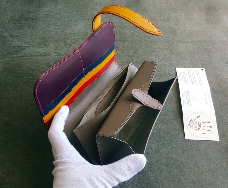 Luxury Long Wallet Buttero Travel Wallet | Etsy