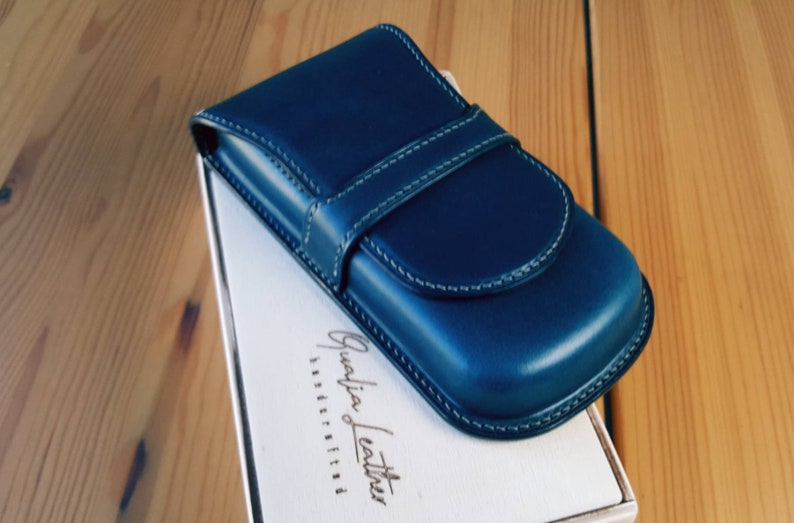 Fountain Pen Case Luxury Pen Case Italian Leather 4 Pens | Etsy