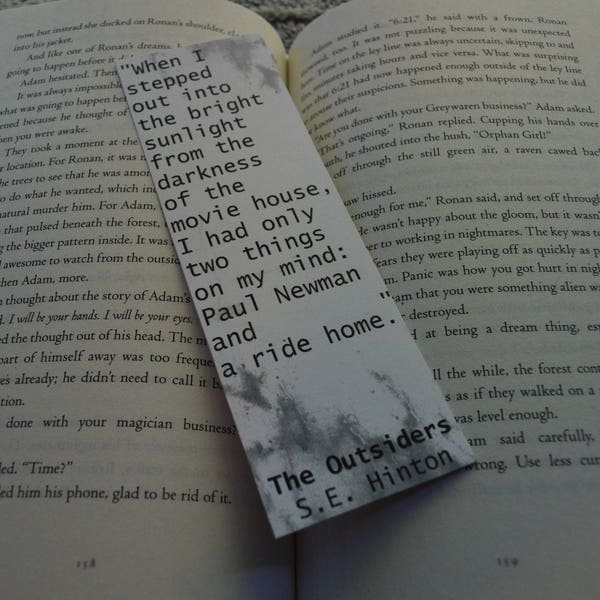 The Outsiders - Etsy