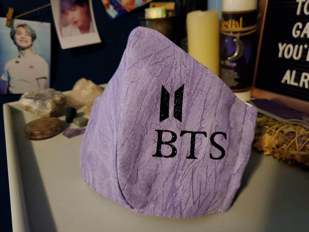 BTS Mask - Etsy