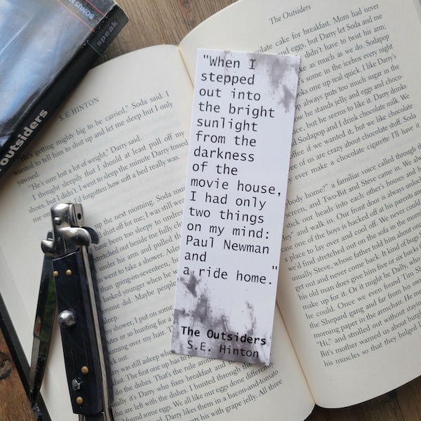 The Outsiders - Etsy