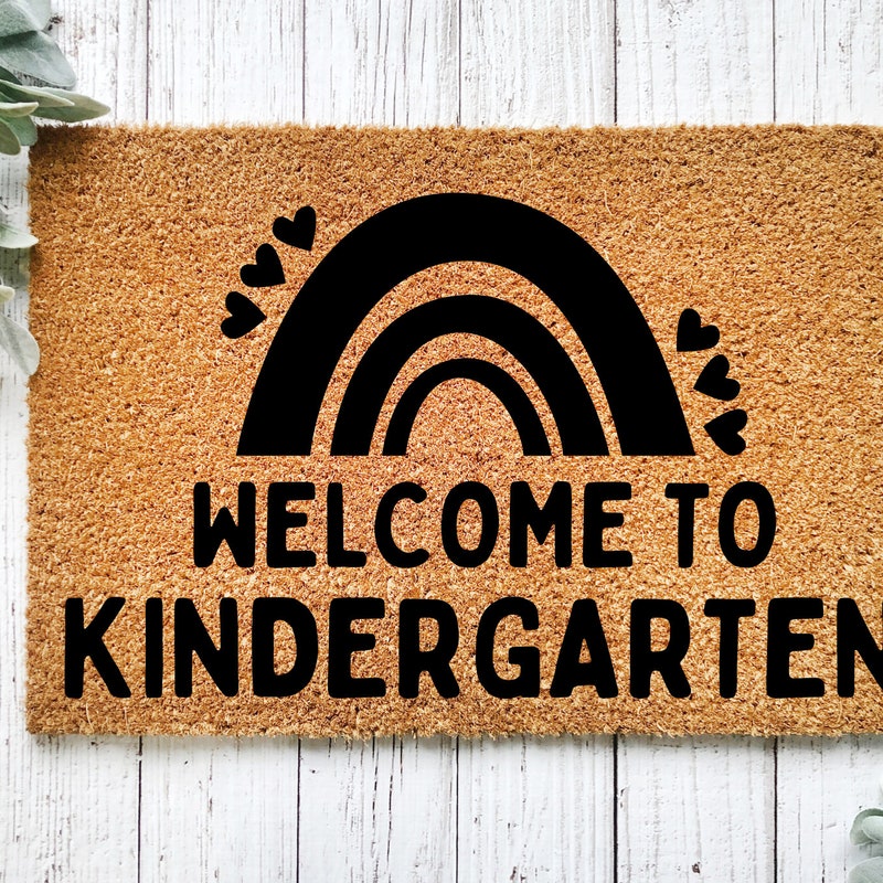 Rainbow Doormat - Etsy