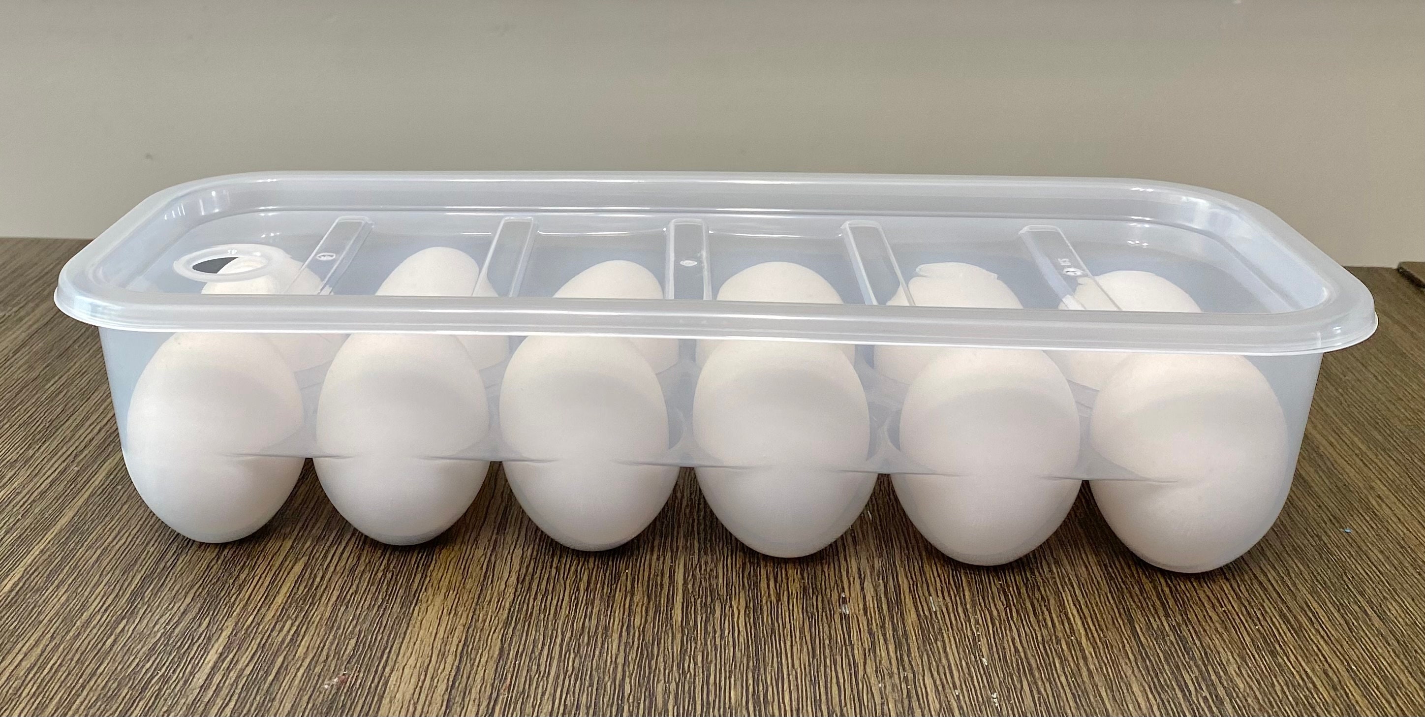 Egg Container / Reusable Egg Container / Plastic Egg Carton / | Etsy