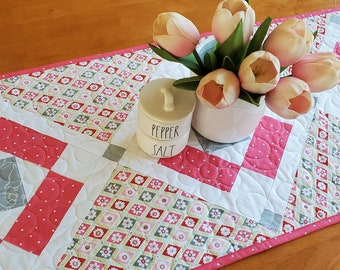 Quilted Easter Table Runner - Etsy