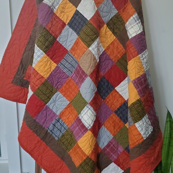Thanksgiving Quilt - Etsy