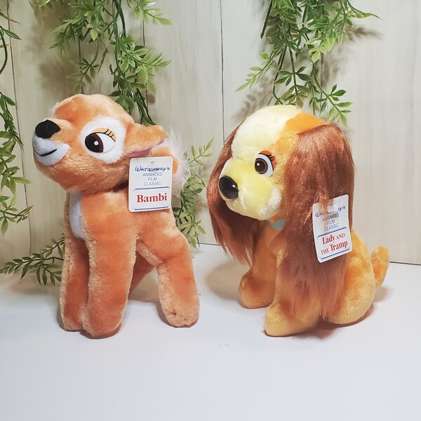 Lady and the Tramp Doll - Etsy
