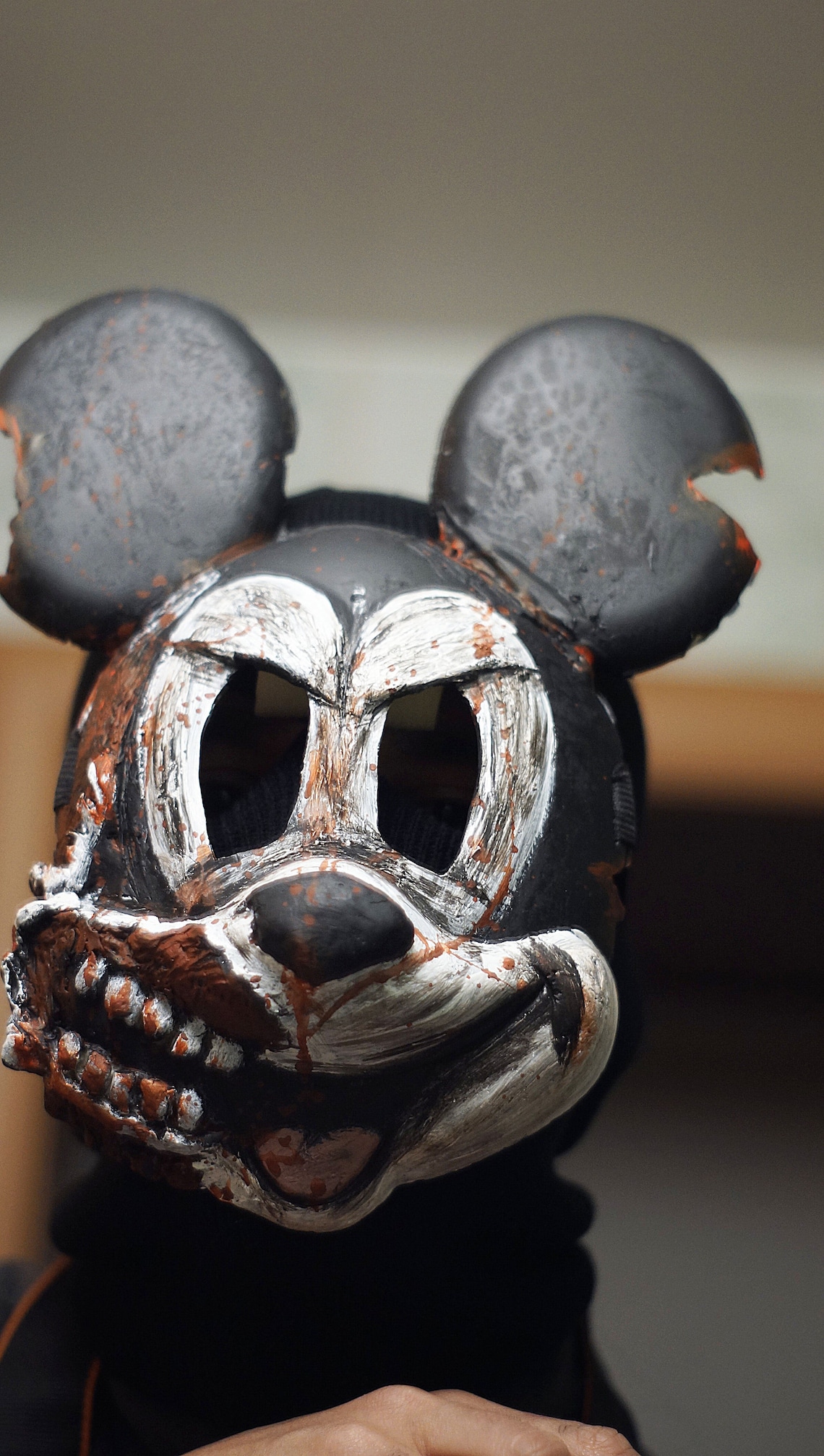 Mickey Mouse Zombie mask cosplay Killer Horror Nightmare | Etsy