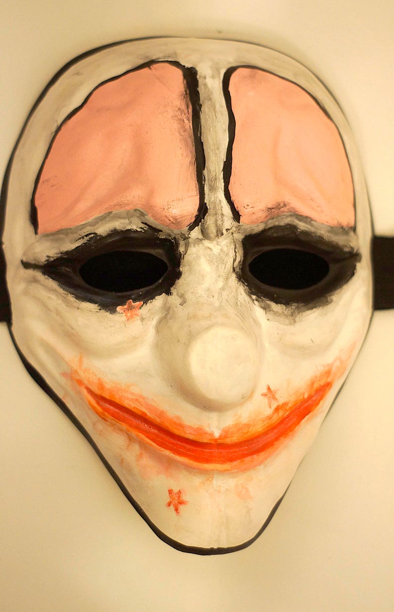 Hoxton Payday2 mask Payday mask Hoxton Payday 2 Payday Hoxton | Etsy
