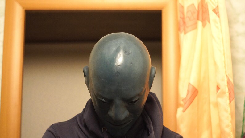 Fantomas mask from the movie Fantomas Halloween mask Creepy | Etsy