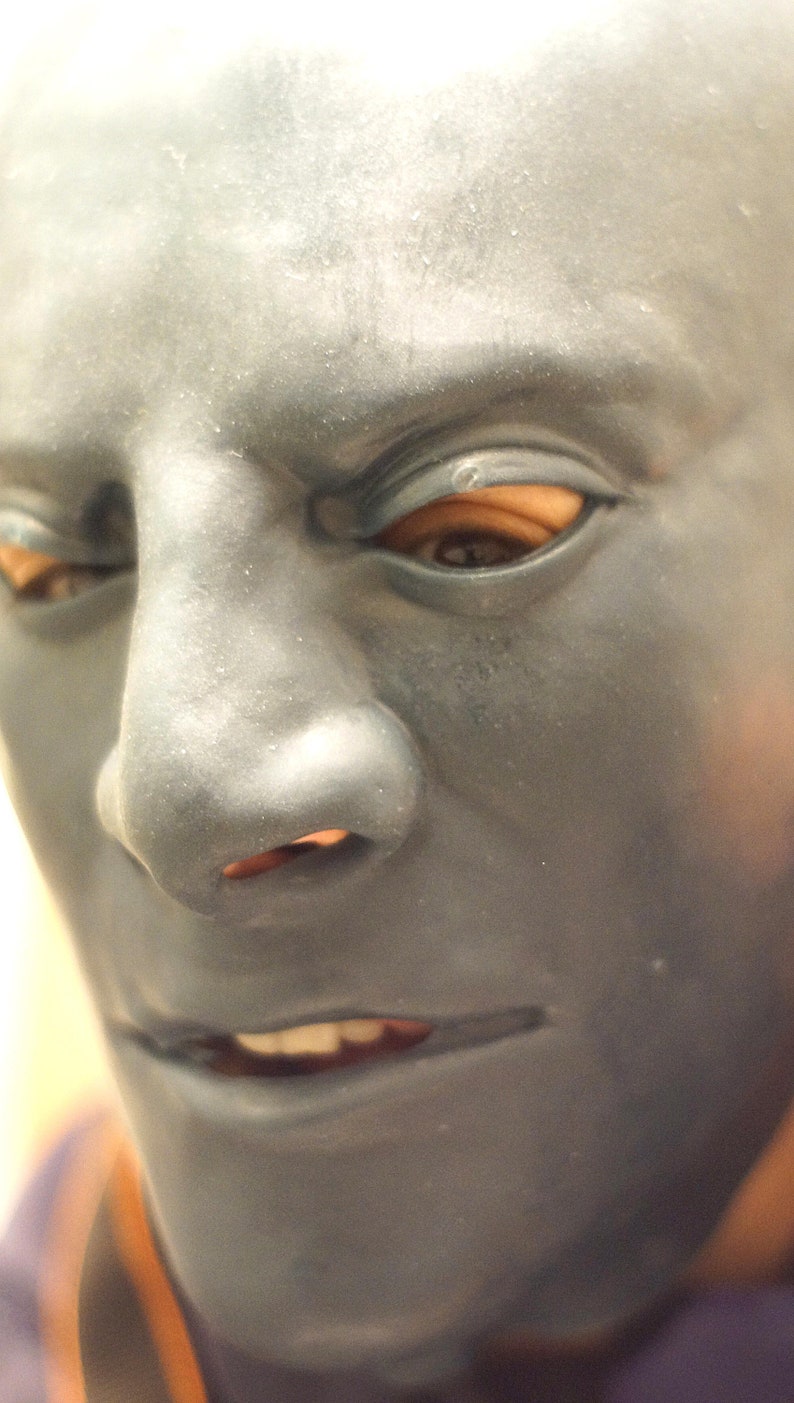 Fantomas mask from the movie Fantomas Halloween mask Creepy | Etsy