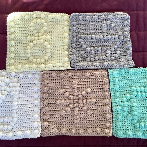 Bobble Stitch Patterns - Etsy