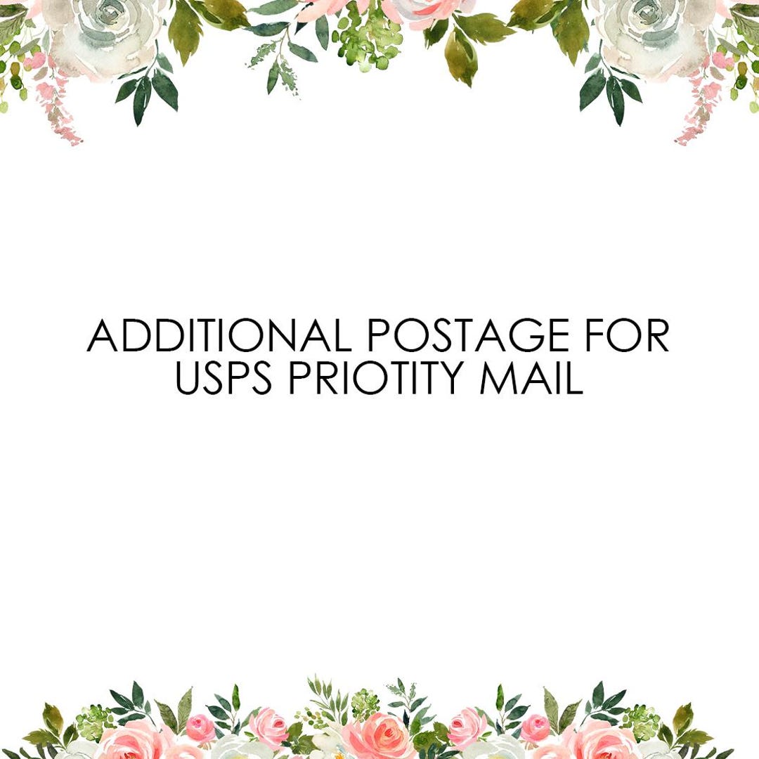 Postage for USPS Priority Mail - Etsy Canada