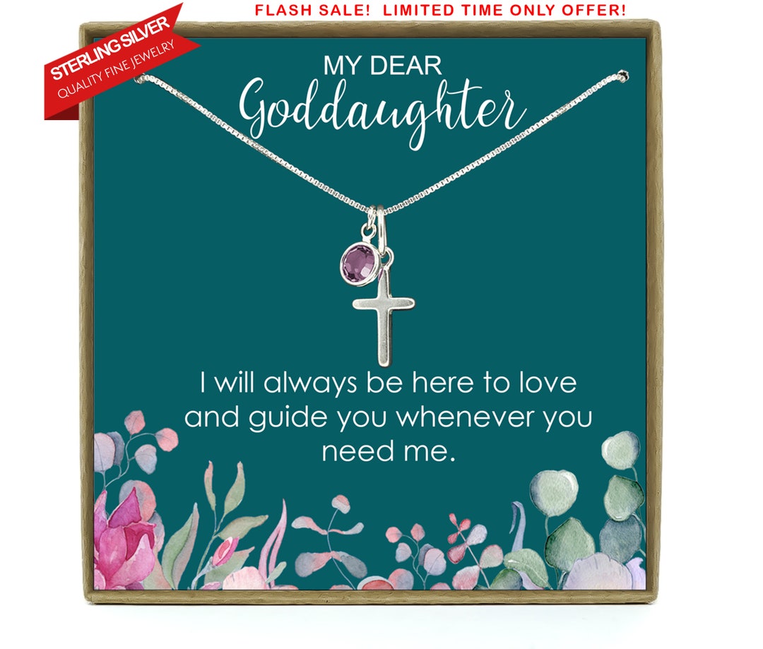 Goddaughter Gift, Goddaughter Necklace, Confirmation Gift, First Holy ...