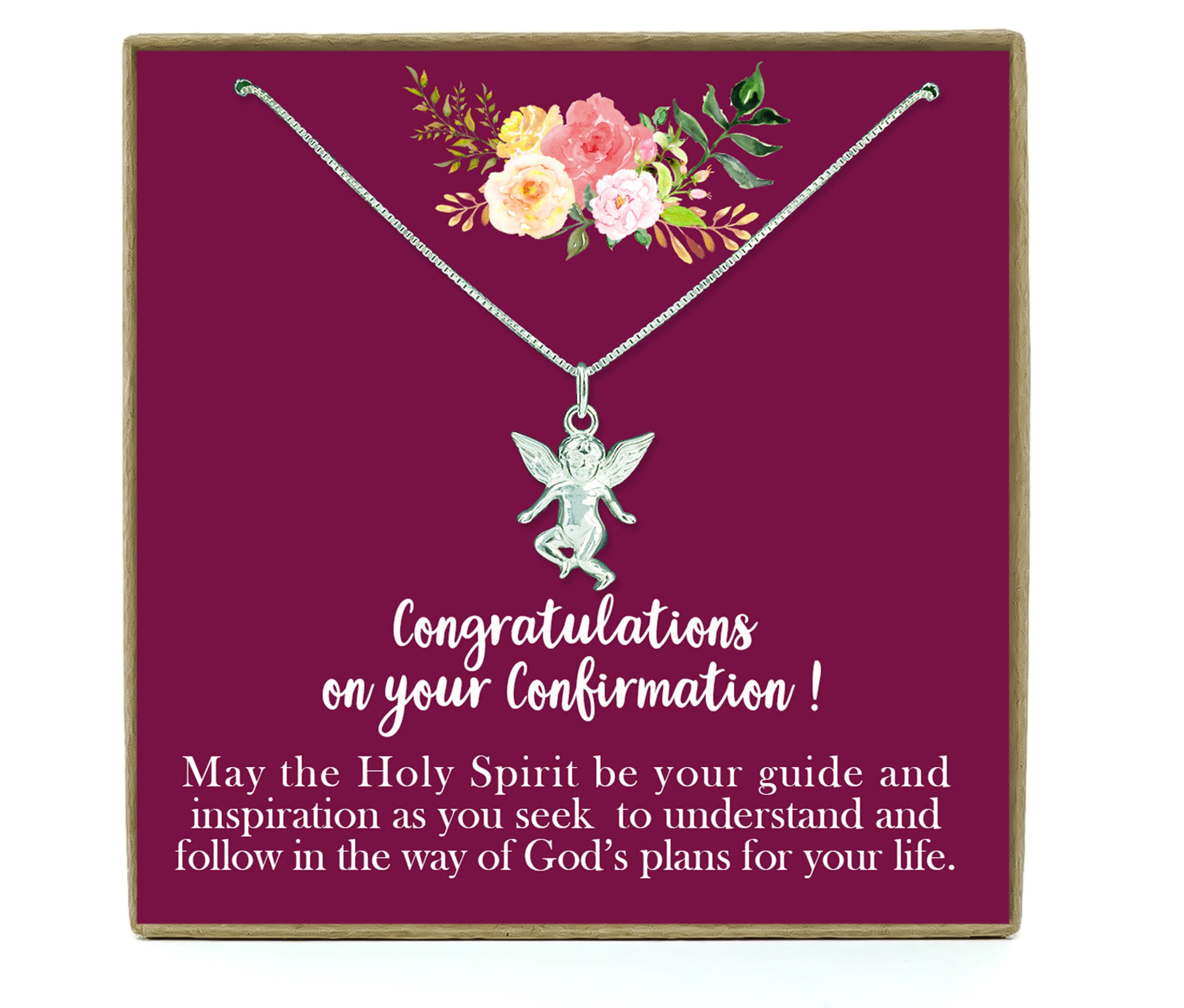 Confirmation Gifts for Girls Confirmation Necklace Girls | Etsy