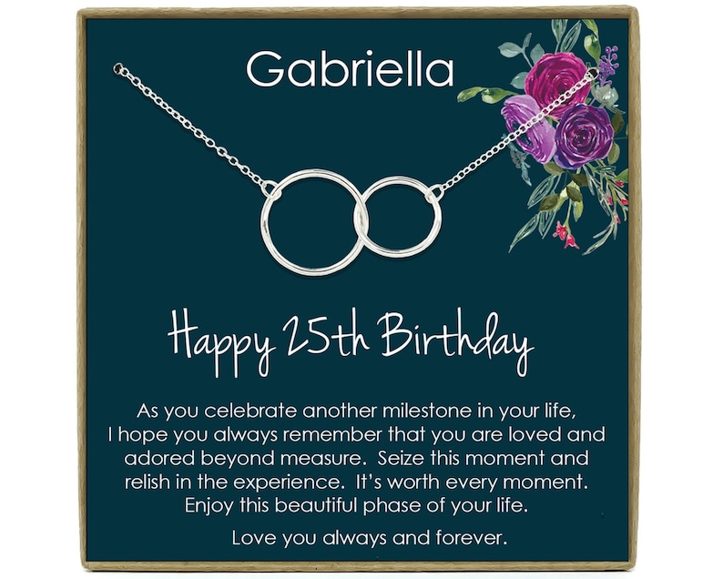 25th Birthday Gift for Her 25th Birthday Gift Ideas Gift for | Etsy