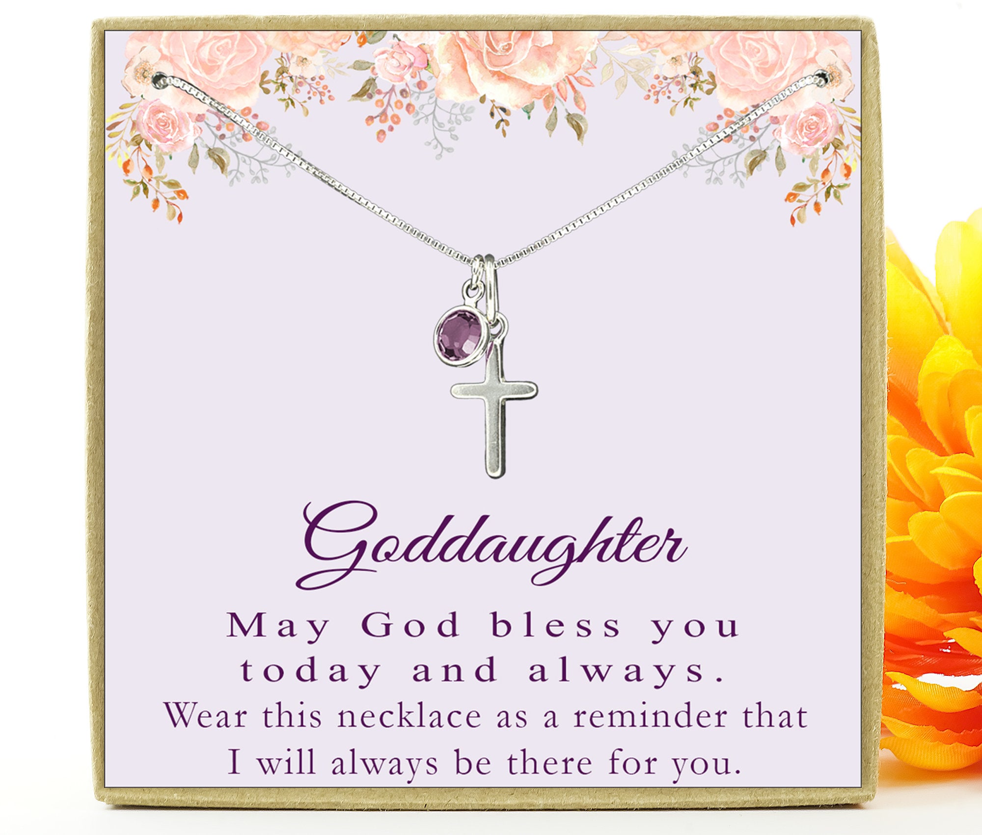 Goddaughter Gift Goddaughter Necklace Confirmation Gift | Etsy Canada