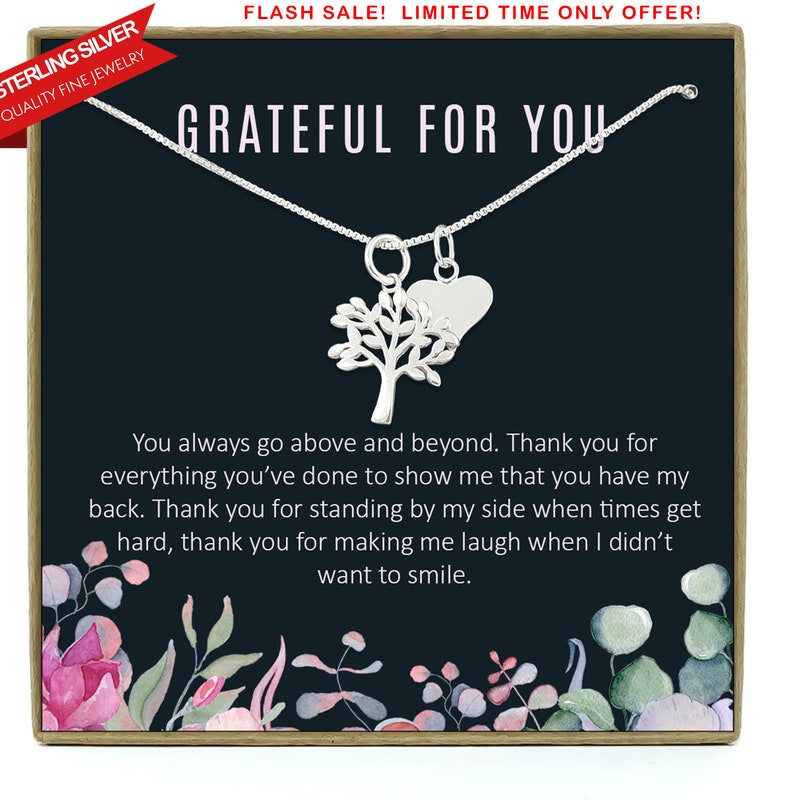 Gratitude Necklace - Etsy