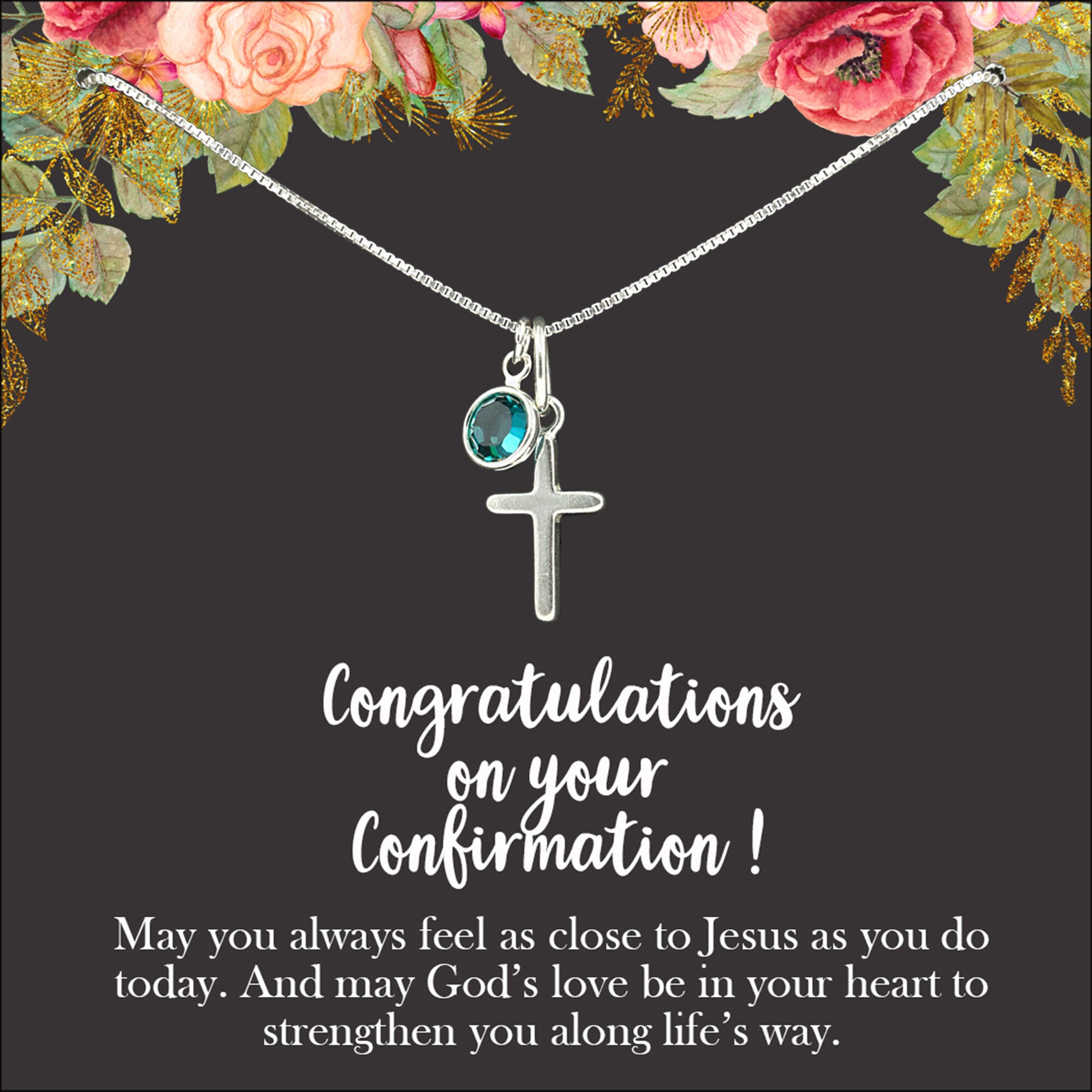 Confirmation Gifts for Girls Confirmation Necklace Girls | Etsy