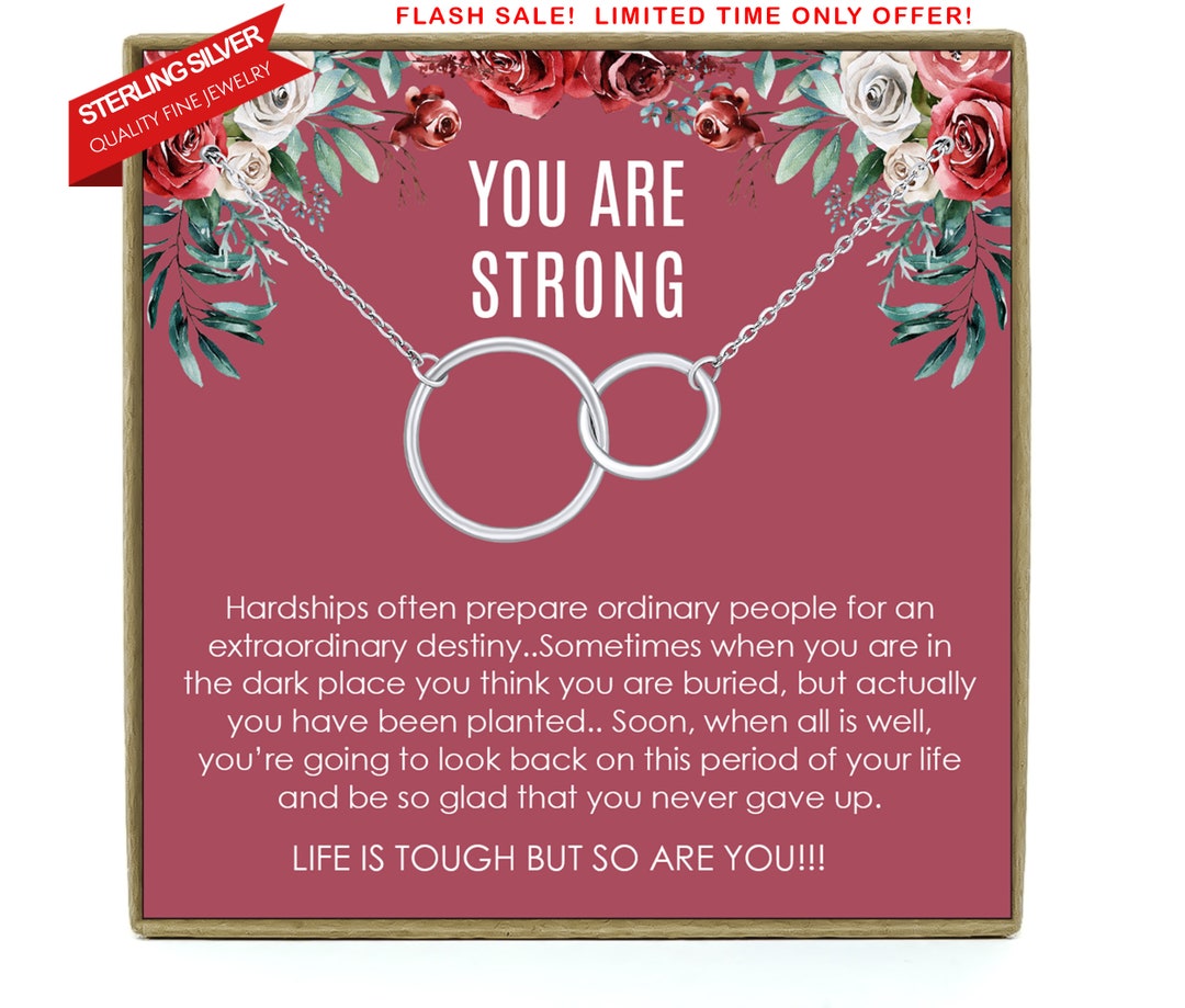 Inspirational Gift Necklace, Motivational Gift, Encouragement Gift ...