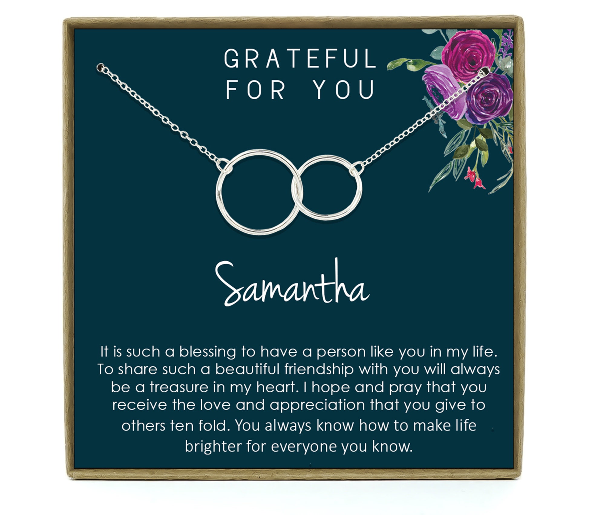 Thank you gift Gift for friend Best friend gift Gratitude | Etsy