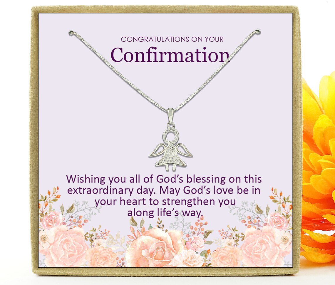 Confirmation Gifts for Girls, Confirmation Necklace, Girls Confirmation ...