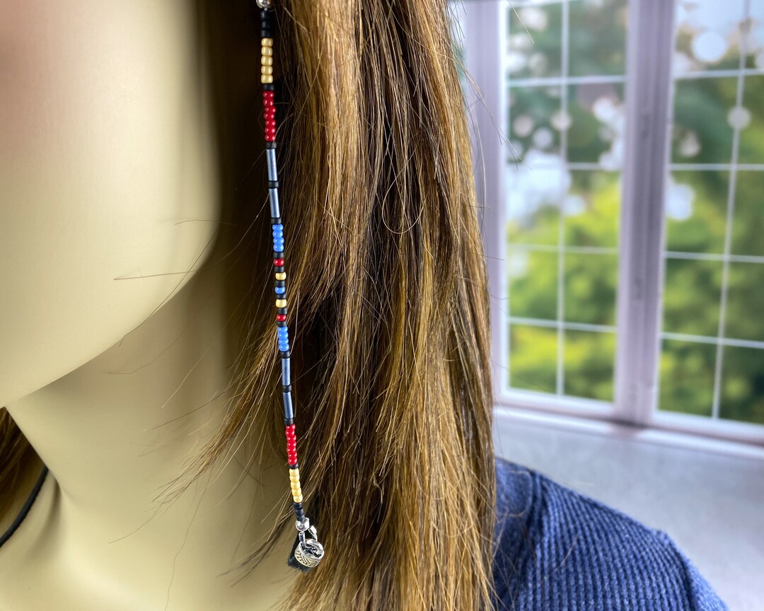 Leather Cords for Sunglasses Eyeglasses and Readers. Beaded Minimalist ...