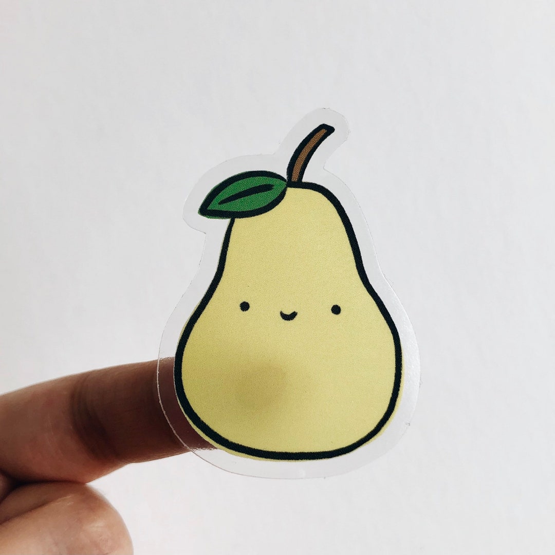 Pear Clear Sticker - Etsy