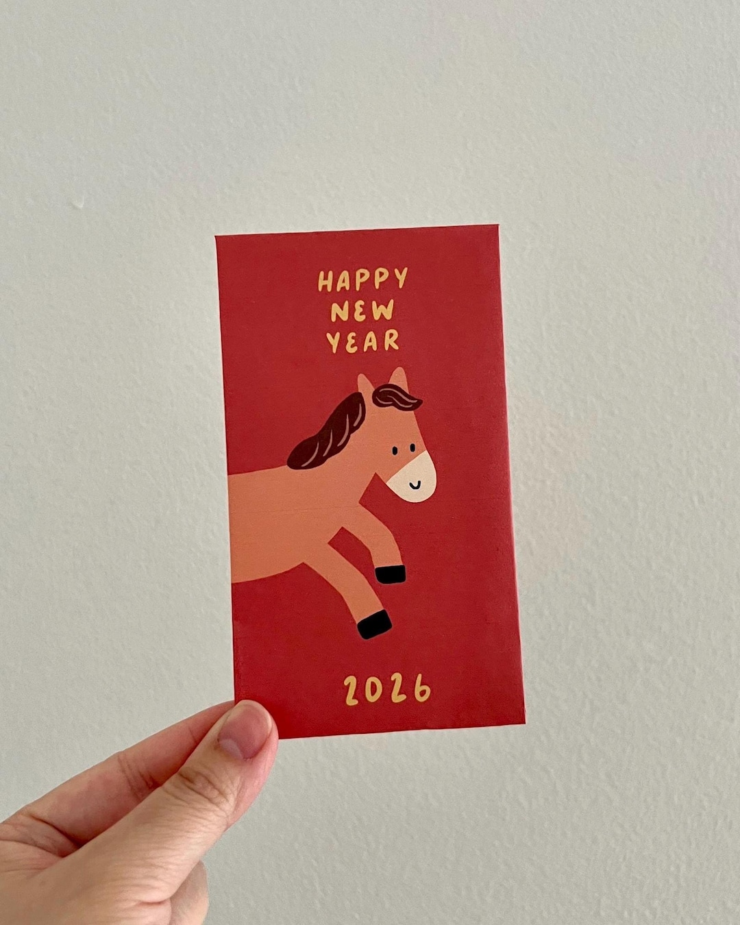 Printable Red Envelope Template 2026 - Instant Download/lunar New Year ...