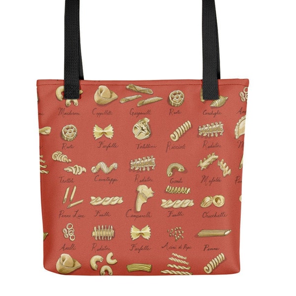 Pasta Shapes Tote Bag - Etsy