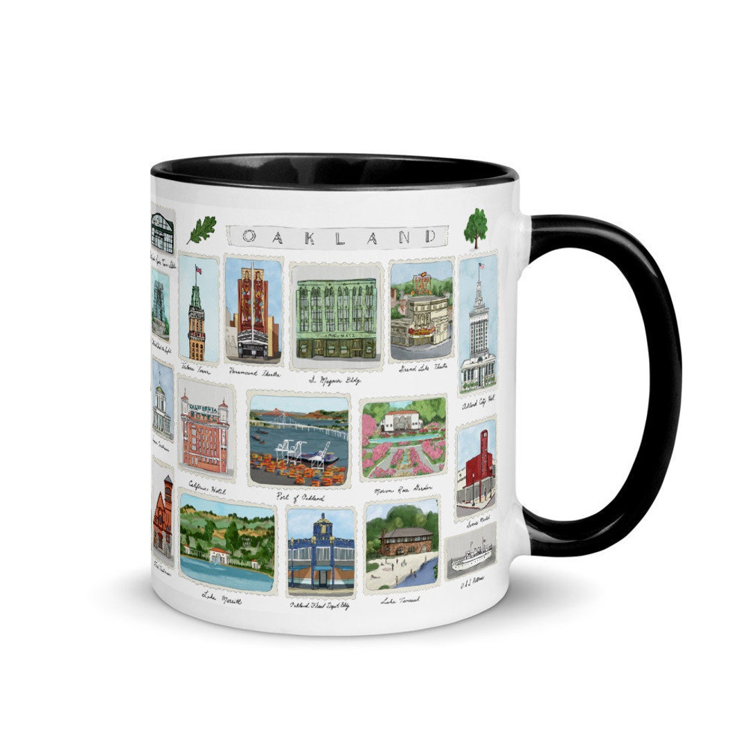 Oakland Landmarks Mug - Etsy