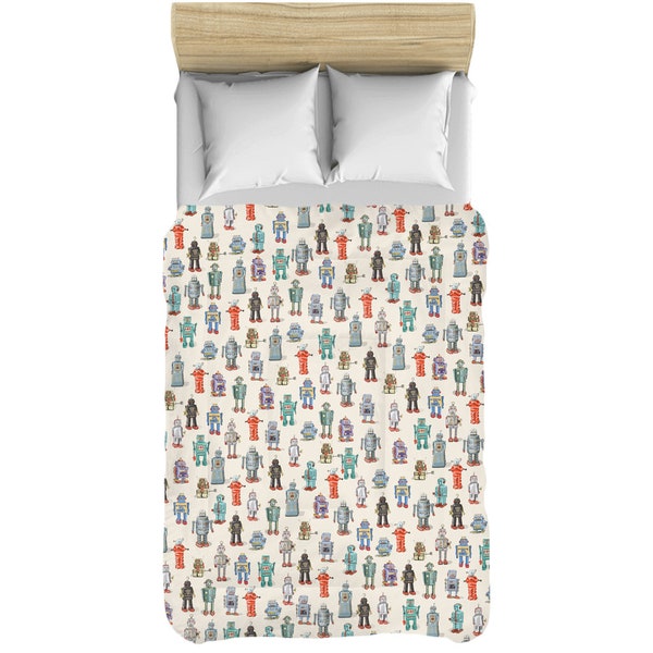 Robot Bedding - Etsy