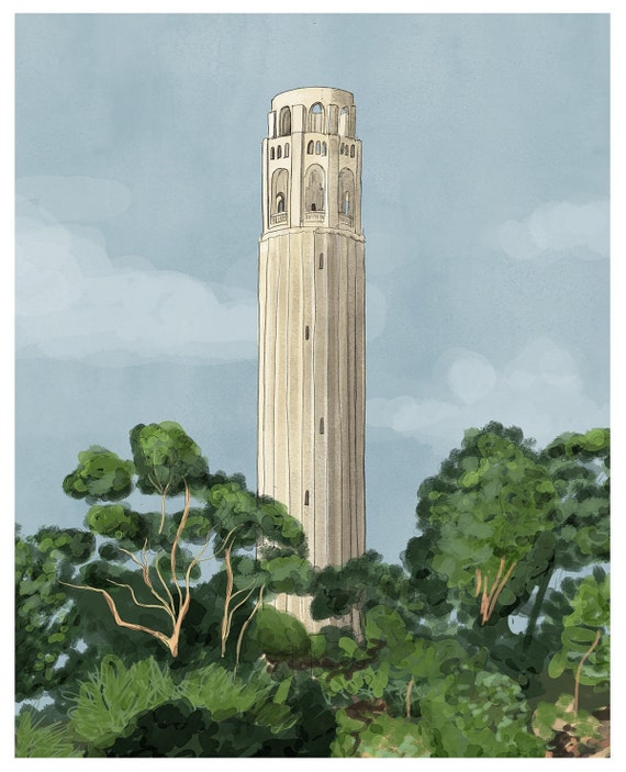 Coit Tower Drawing