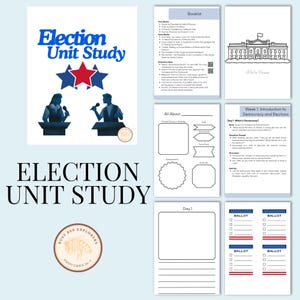 Election Unit Study - Etsy