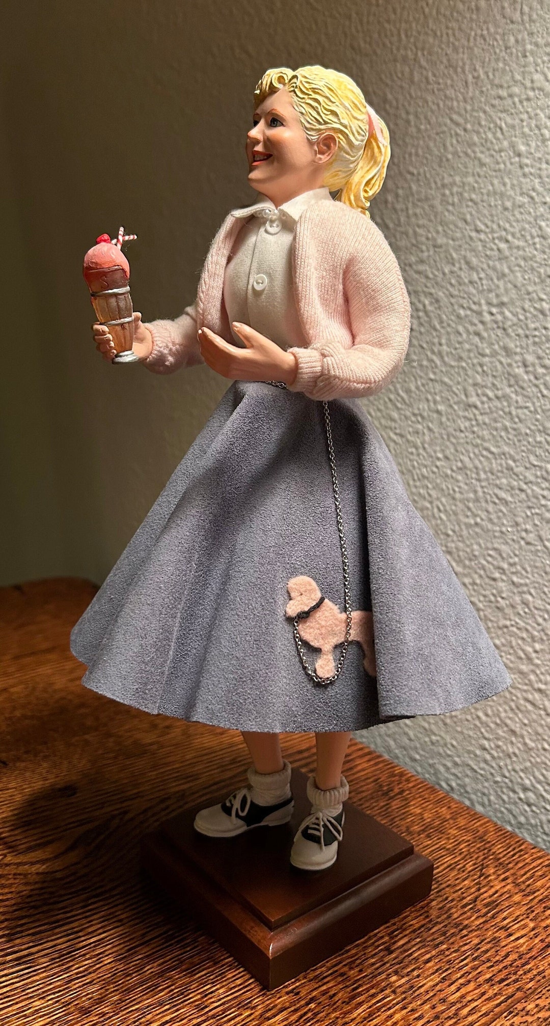 Simpich Character Doll Nostalgic 1950's Judy Doll Figurine Signed by ...