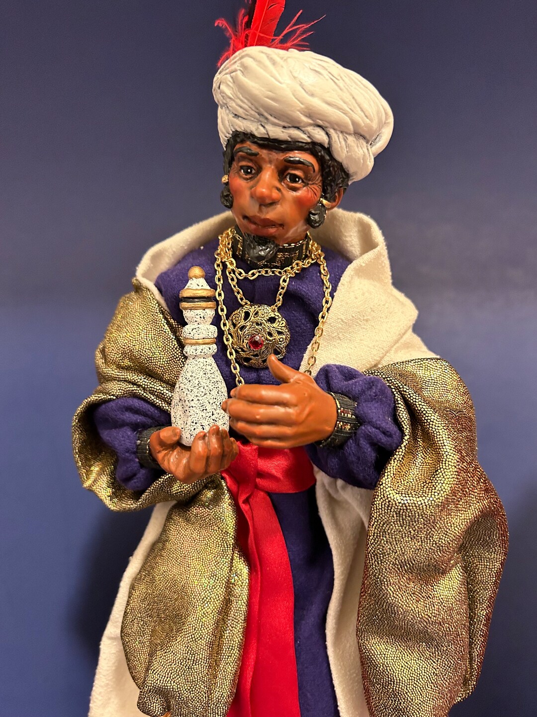 Simpich Character Doll Nativity King II Wisemen Simpich Doll Handmade ...